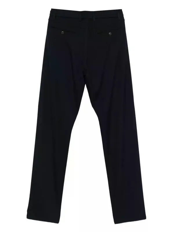 Canali Drawstring-fastening Trousers - Blue
