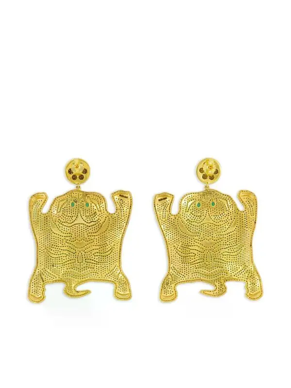 Begum Khan Bengal Tiger Earrings