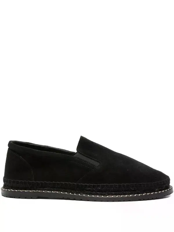 CastaÑer Suede Espadrilles - Black
