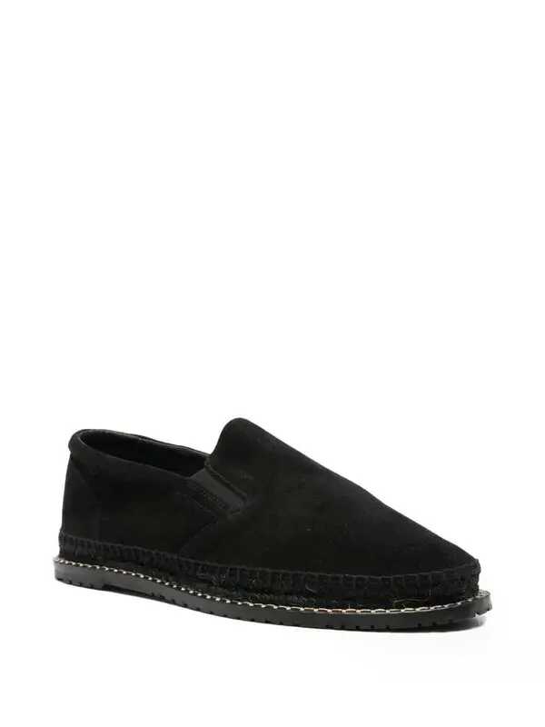 CastaÑer Suede Espadrilles - Black