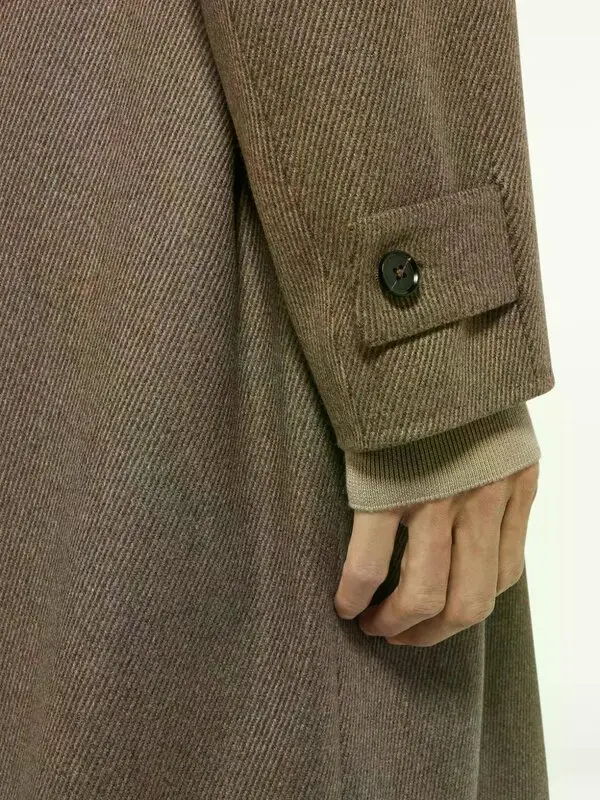 Zegna Belted Twill Coat