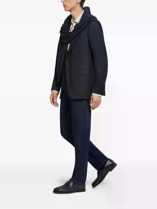 Zegna Single-breasted Wool Blazer