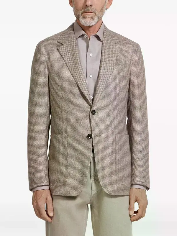 Zegna Houndstooth Blazer