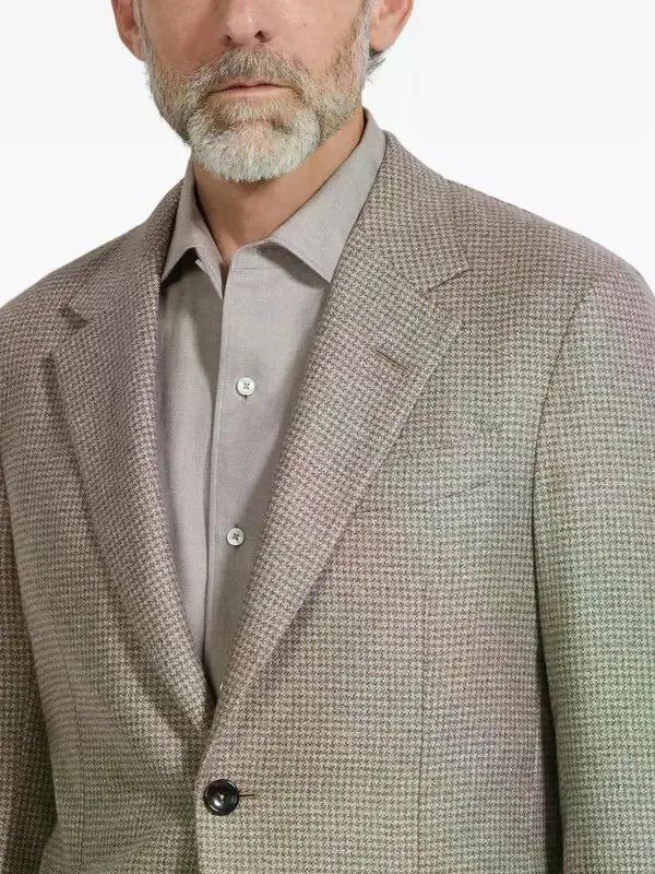 Zegna Houndstooth Blazer