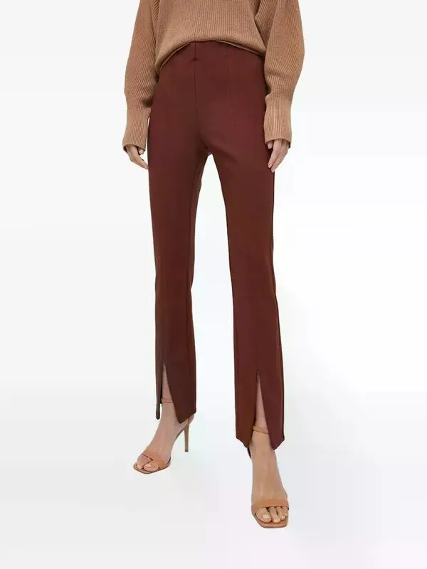 IVY OAK Split-hem Trousers