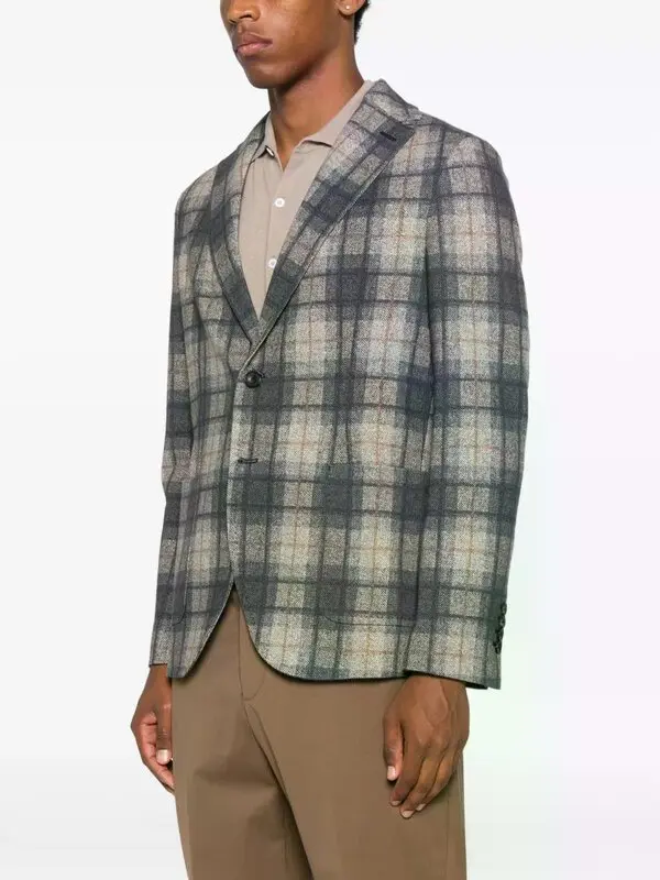 CIRCOLO 1901 Checked Button Blazer
