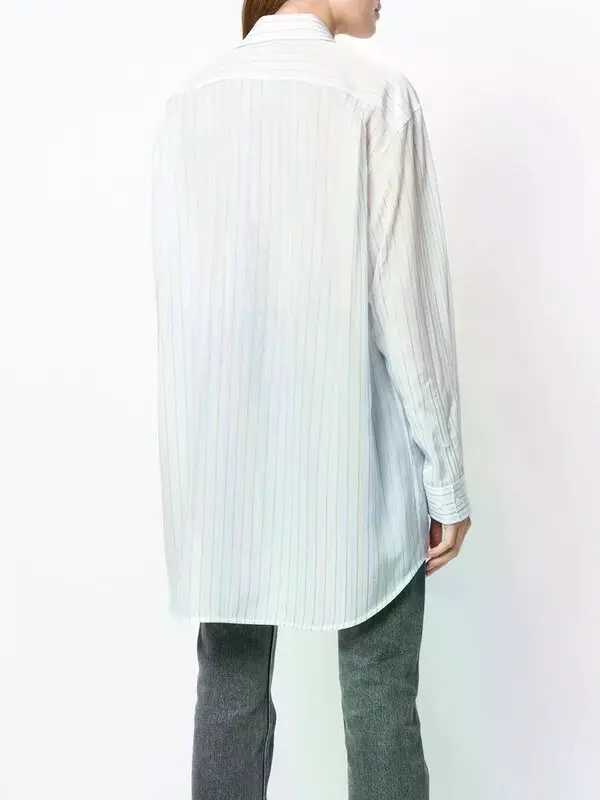 Balenciaga Striped Pulled Shirt