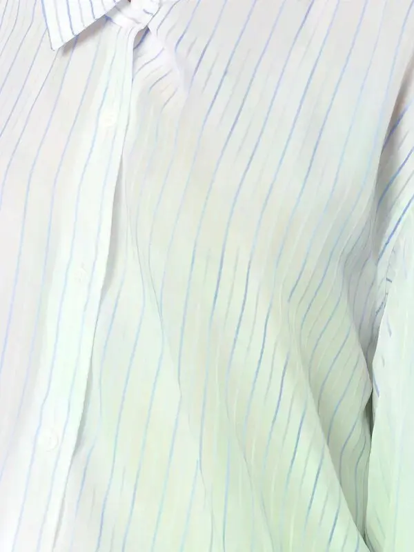 Balenciaga Striped Pulled Shirt