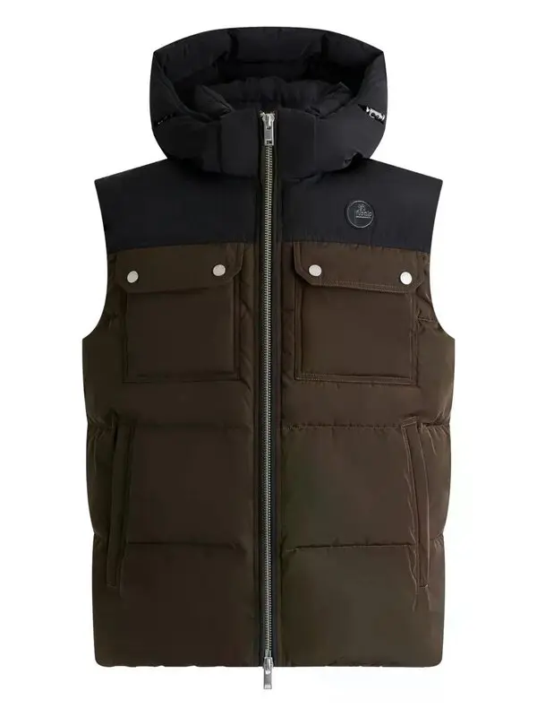 Fusalp Hooded Quilted Bomber Vest