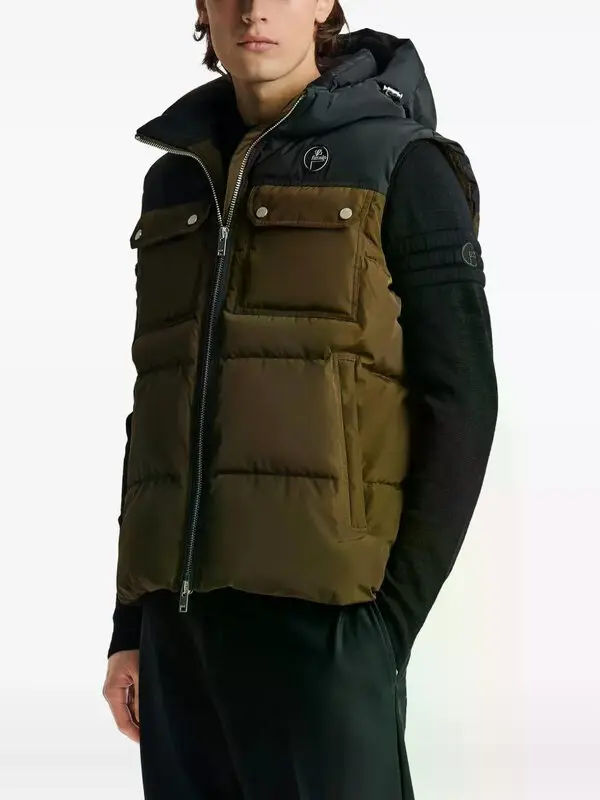 Fusalp Hooded Quilted Bomber Vest