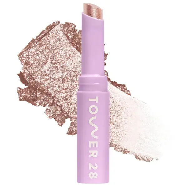 TOWER 28 Gogo Cooling Shimmer 8h Eyeshadow Stick - Roxy