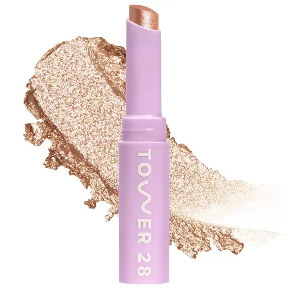 TOWER 28 Gogo Cooling Shimmer 8h Eyeshadow Stick - Troubadour