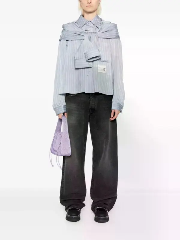 Mihara Yasuhiro Shawl Layered Shirt