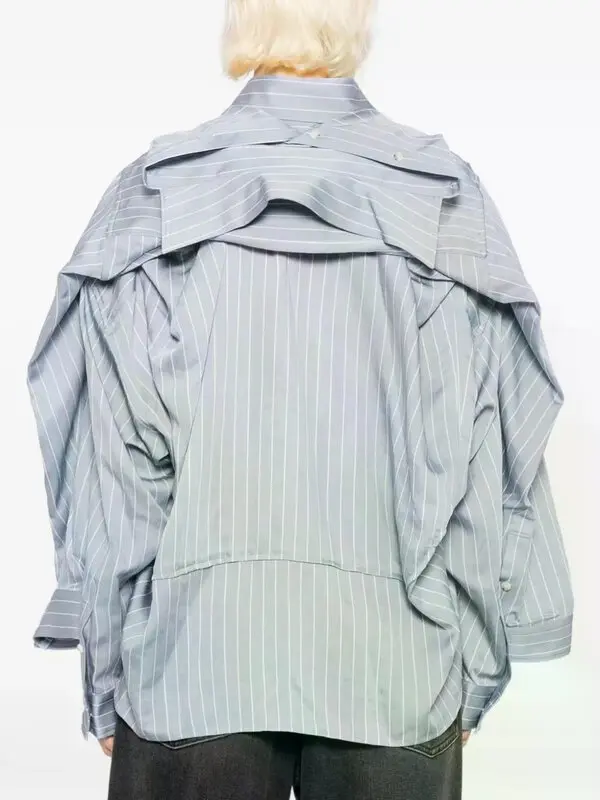 Mihara Yasuhiro Shawl Layered Shirt