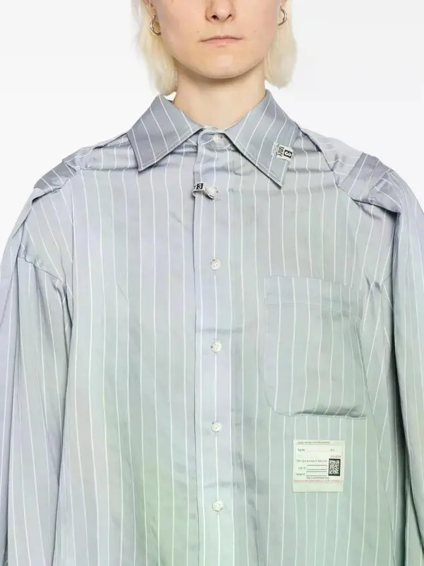 Mihara Yasuhiro Shawl Layered Shirt