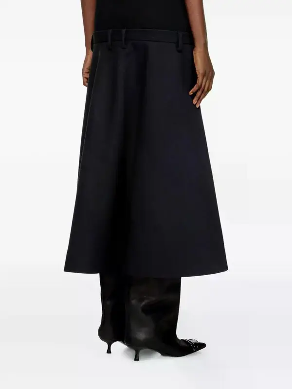 DIESEL® Drop-waist Flared Skirt