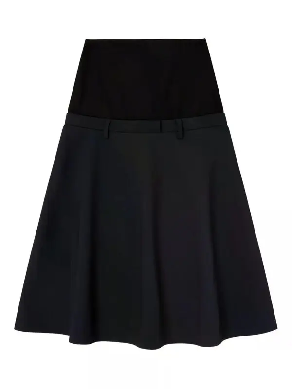 DIESEL® Drop-waist Flared Skirt