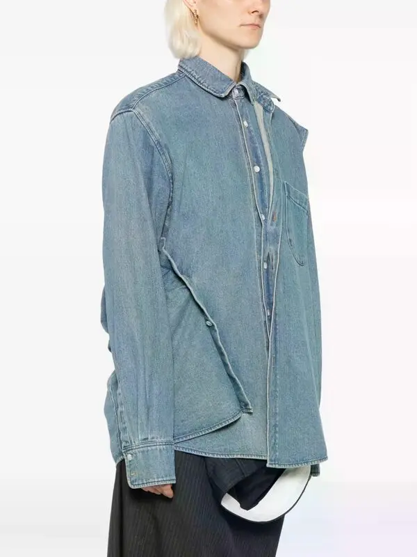 MOOHONG Double-layered Denim Shirt