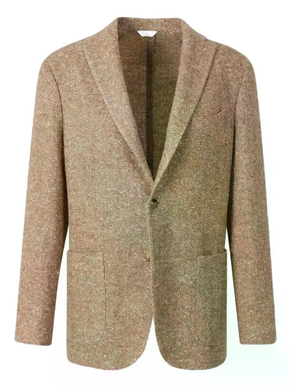 Boglioli Herringbone Wool Jacket