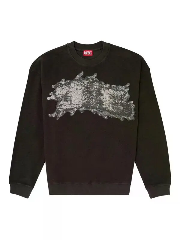 DIESEL Printed Crewneck Sweatshirt