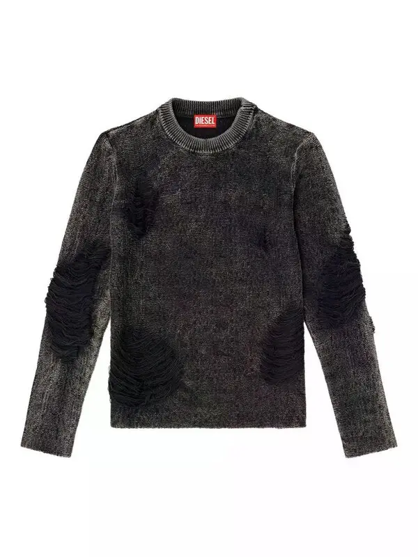 DIESEL Frayed-detail Sweater