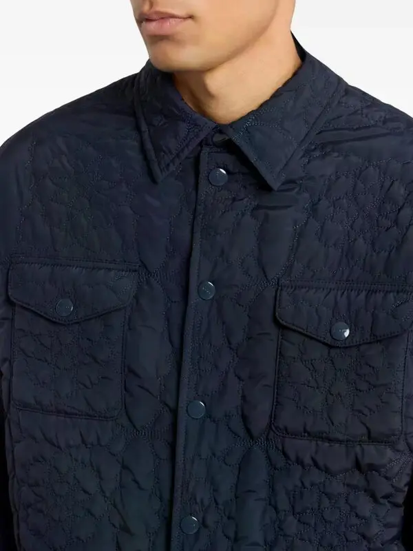 Etro Quilted Floral-pattern Overshirt