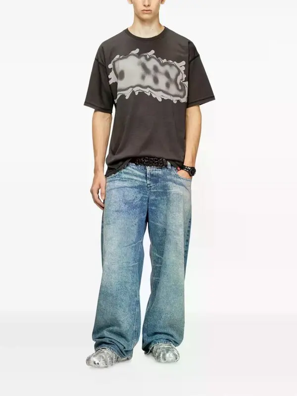 DIESEL® T-leonard-ihbj T-shirt - Black