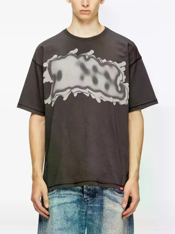 DIESEL® T-leonard-ihbj T-shirt - Black
