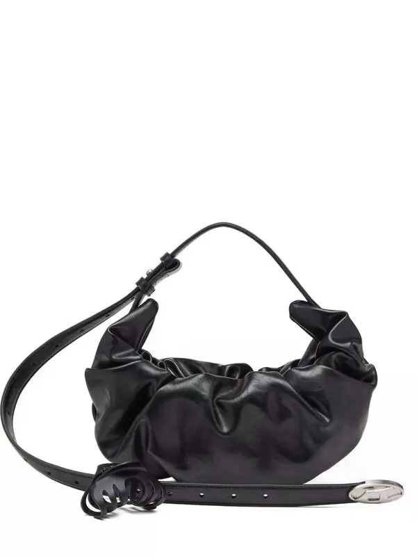 DIESEL® Grab-d Ruched Tote Bag - Black