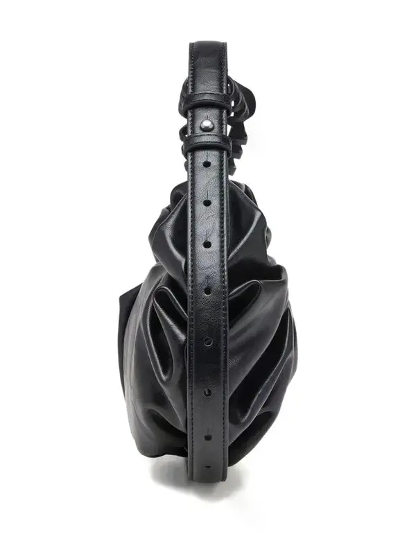 DIESEL® Grab-d Ruched Tote Bag - Black