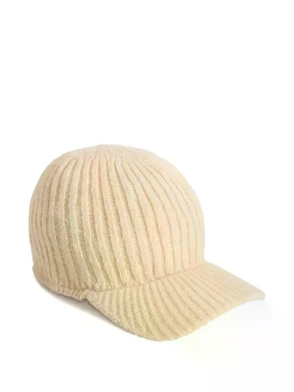Woolrich Ribbed Baseball Cap - Neutrals
