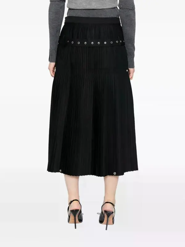 Rokh Pleated Overturn Skirt