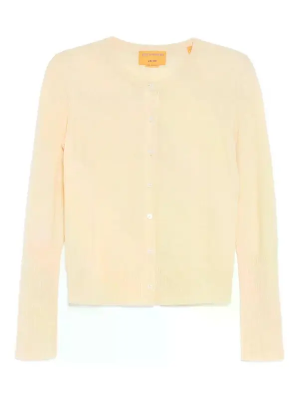 Guest In Residence Jane Cardigan - Yellow