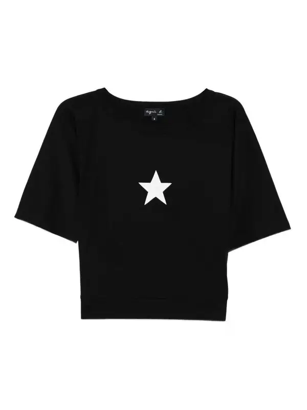 AGNÈS B. Star-print T-shirt