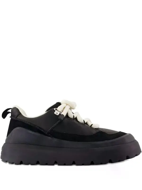 UGG Heritage Utility Leather Sneakers - Black