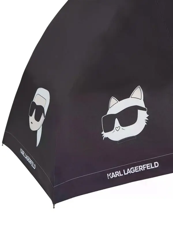 Karl Lagerfeld Small Ikon Umbrella