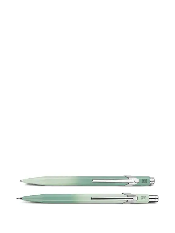 CARAN D'ACHE 849 Ballpoint Pen And Mechanical Pencil Set - Green