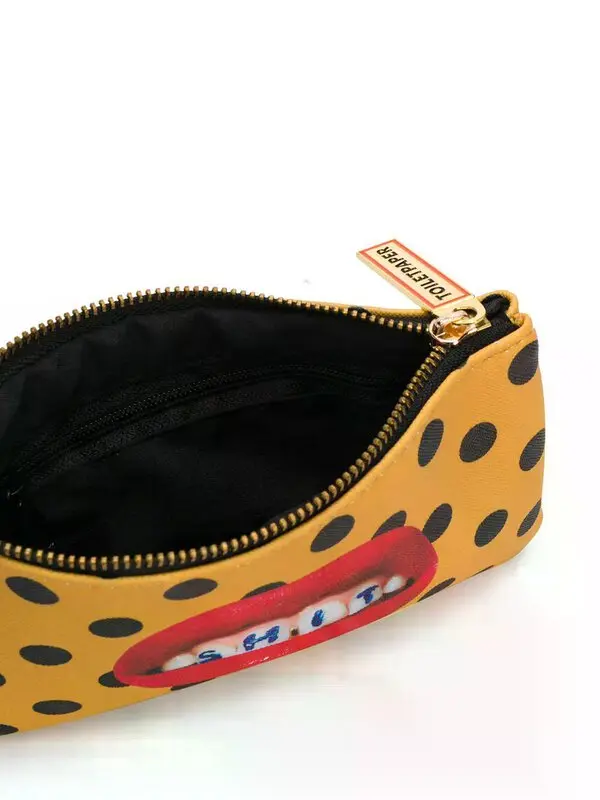 SELETTI Dotted-print Make-up Bag