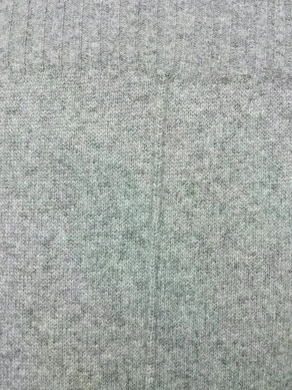 Pringle Of Scotland Knitted Flared Trousers - Grey