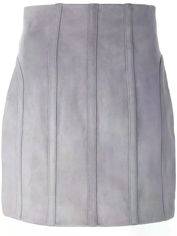 Balmain Pencil Skirt With Stitching Details