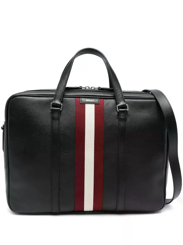 Bally Leather Briefcase - Black