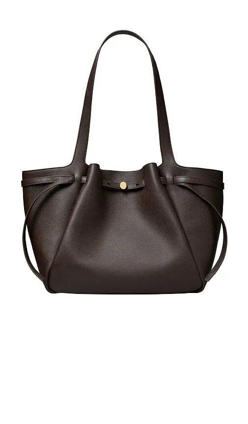Tory Burch Romy Tote - Deep Brown