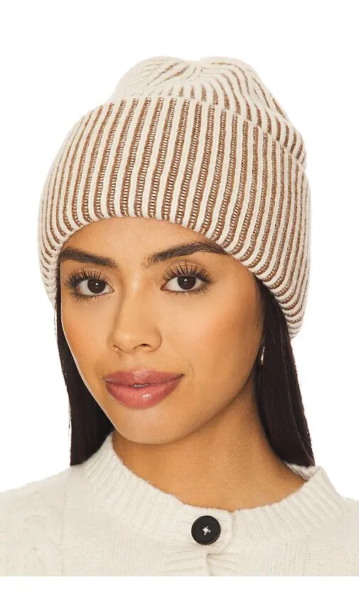 Varley Dionne Plated Beanie - Cocoa Dust