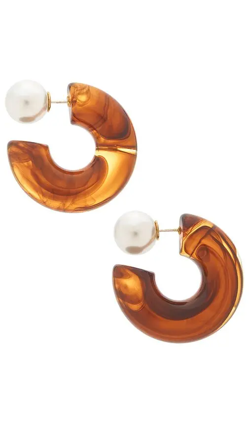 LUV AJ The Noemi Hoop Earrings