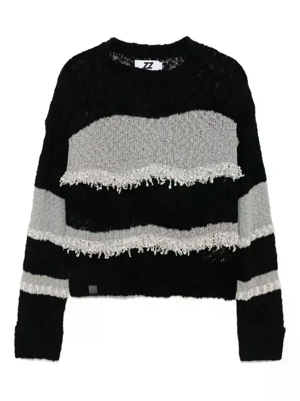 Izzue Knitted Crew Neck Top