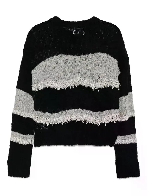 Izzue Knitted Crew Neck Top