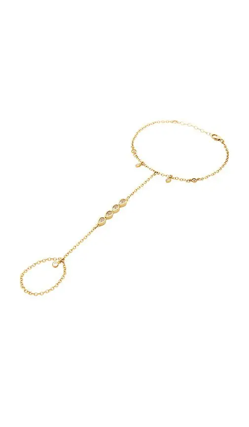 NAIIA Natallia Hand Chain - Gold