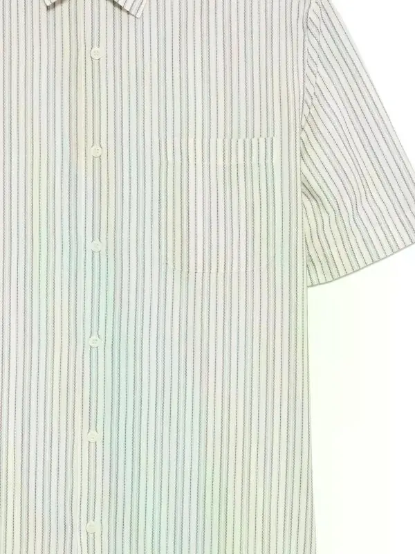 Sunspel Vintage Striped Shirt - Neutrals