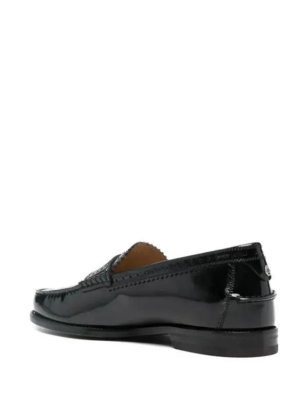 Bally Penny Leather Loafers