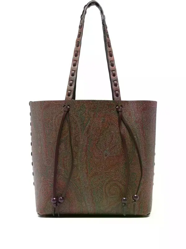 Etro Paisley-pattern Tote Bag - Brown